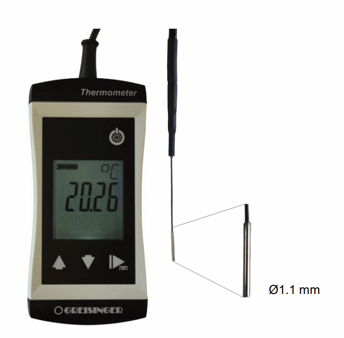 Topac | High Precision Reference Thermometer with Micro-Probe